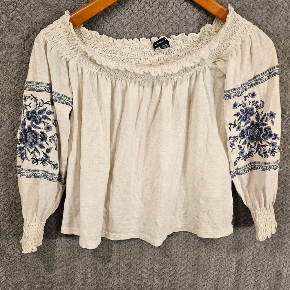 American Eagle Outfitters | Tops | American Eagle Boho Cottagecore ...
